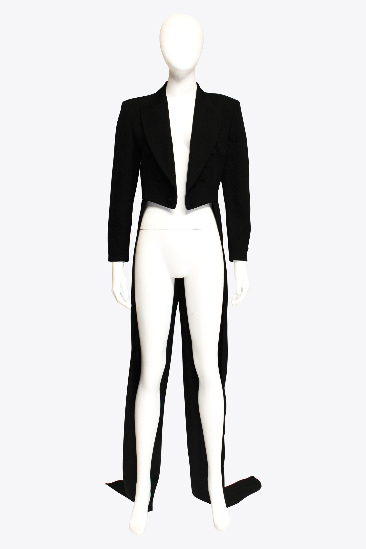 Black Jacket With Long Coat Tails – My Store